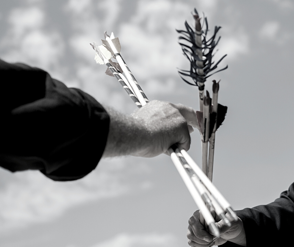 The arrows of misery – Unfinished Conversations